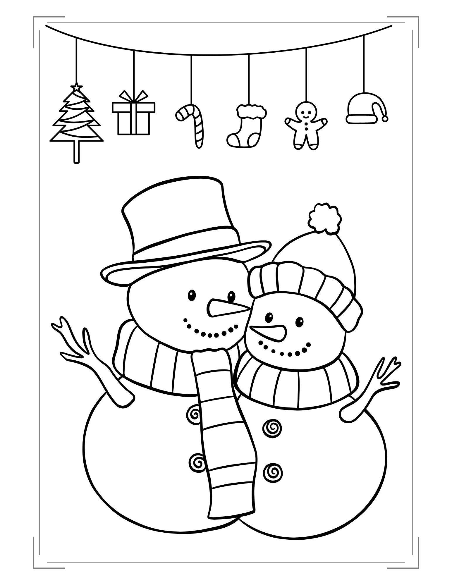 Christmas Coloring Pages Festive Coloring Pages Merry Christmas ...