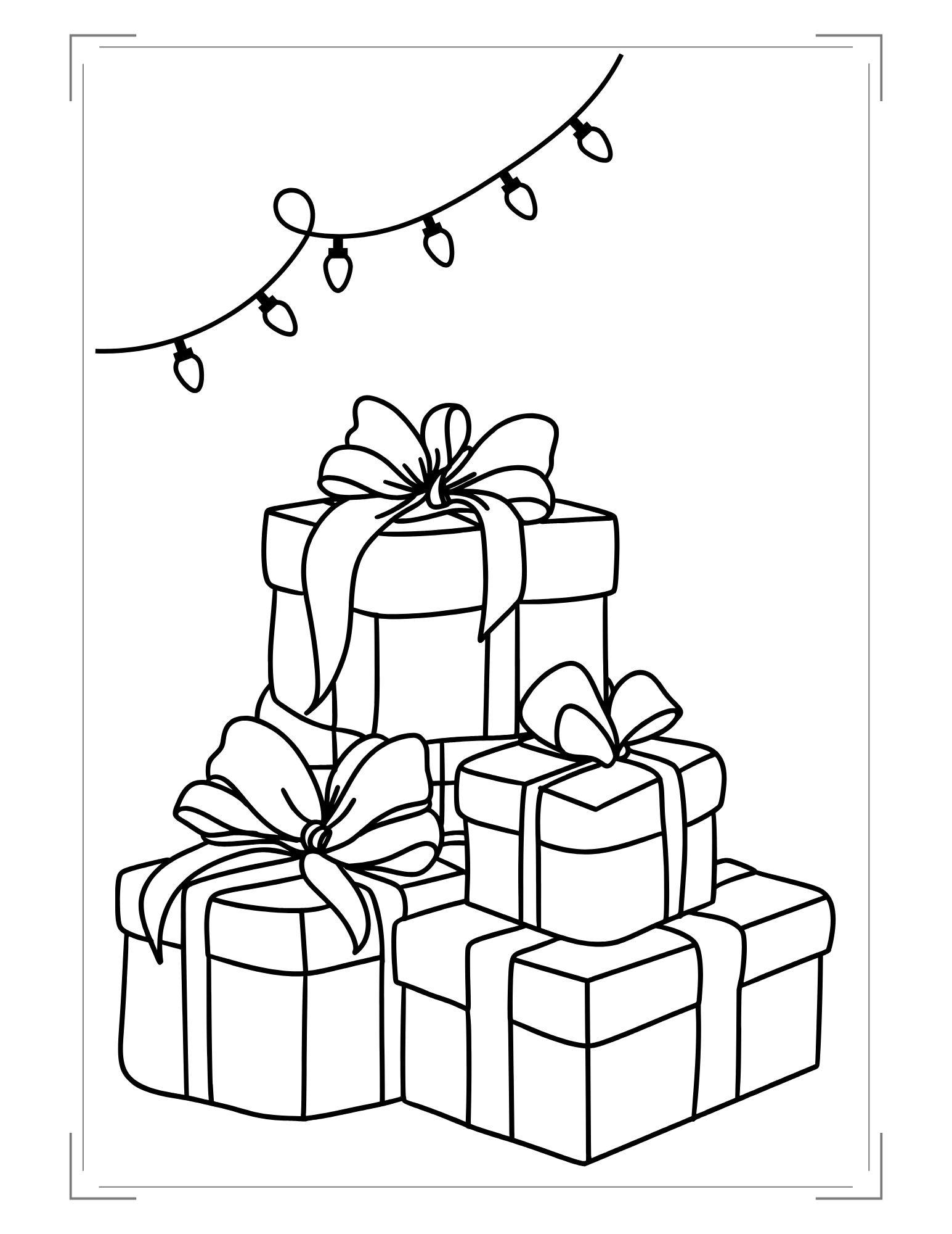 Christmas Coloring Pages Festive Coloring Pages Merry Christmas ...