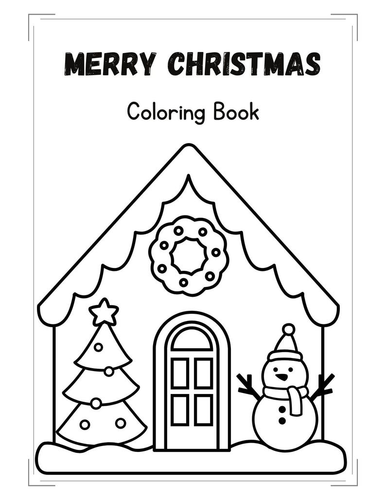 Christmas Coloring Pages Festive Coloring Pages Merry Christmas ...