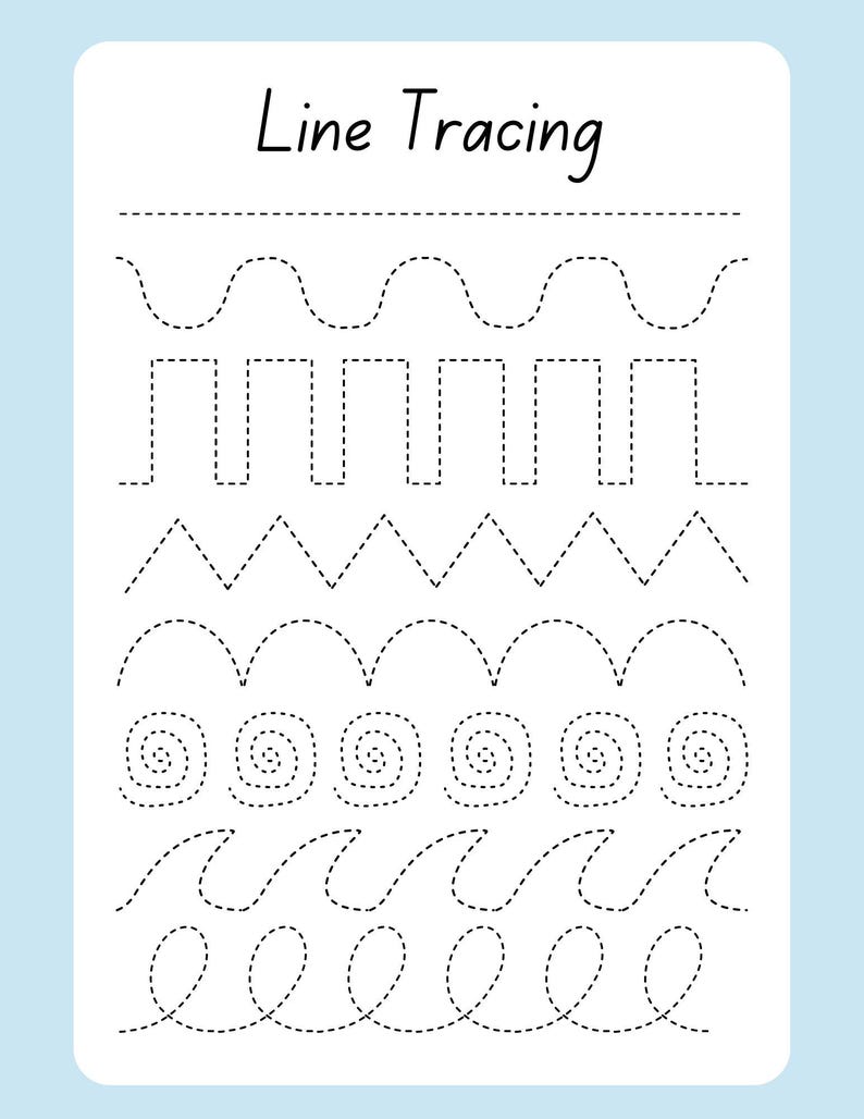 Writing Practice Bundles for Kids' Preschool Activities and Birthday ...