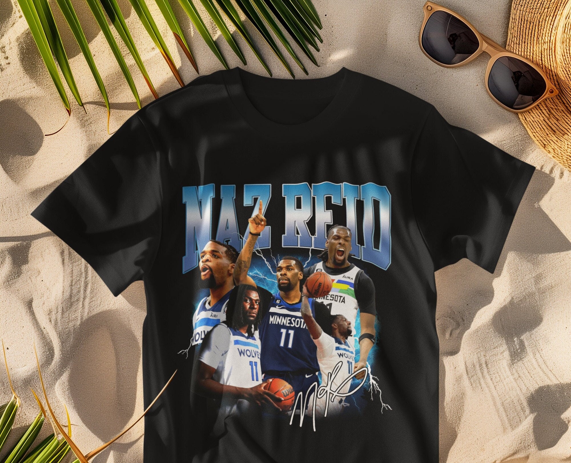 Vintage 90s Graphic Style Naz Reid T-shirt, Naz Reid Shirt, Oversized ...