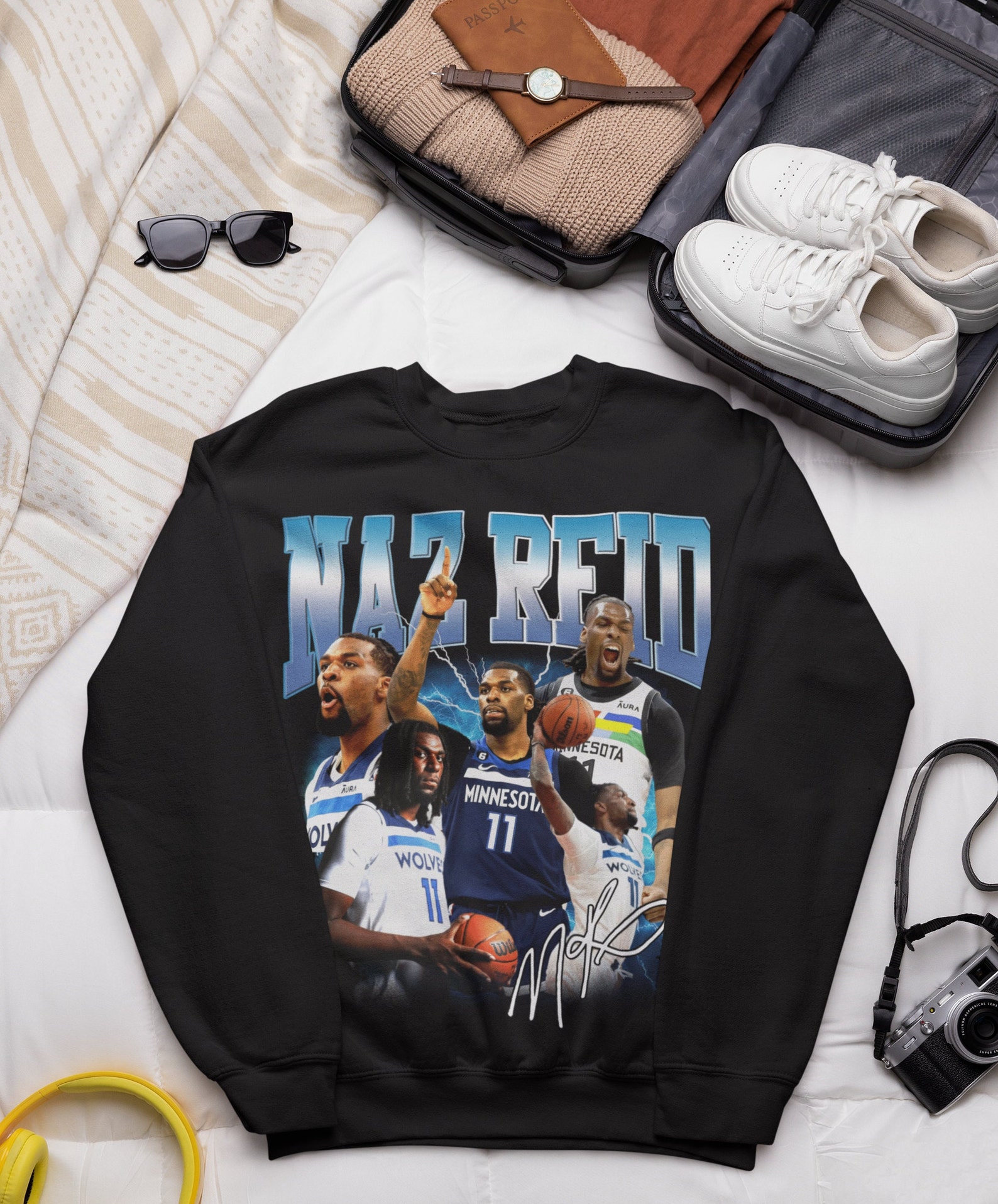 Vintage 90s Graphic Style Naz Reid T-shirt, Naz Reid Shirt, Oversized ...