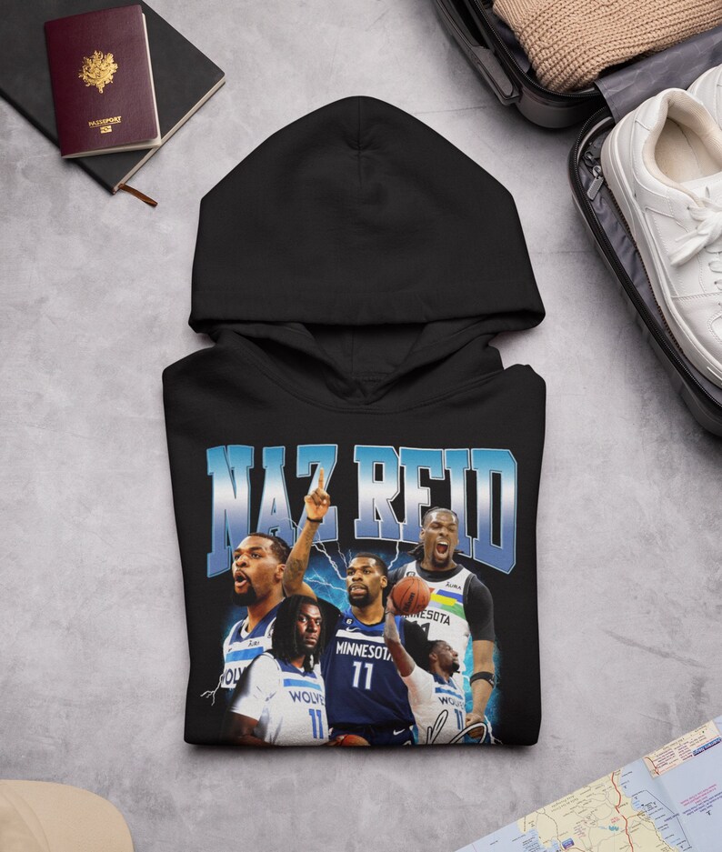 Vintage 90s Graphic Style Naz Reid T-shirt, Naz Reid Shirt, Oversized ...