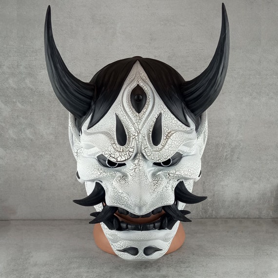 Máscara De Demonio Tradicional Japonesa 216 Máscara Japonesa Del