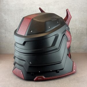 Cyber Samurai Helmet: a Wearable Inaba Clan Helmet With Glowing Eyes ...