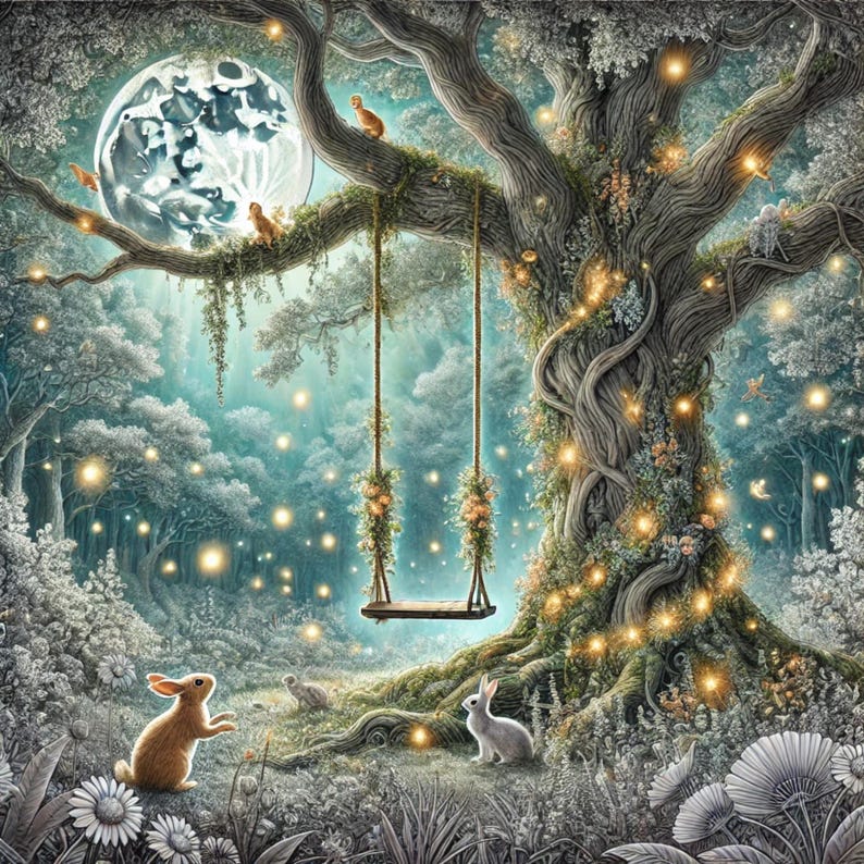 Mystical Forest Coloring Book: Fairies, Creatures, Landscapes (PDF ...