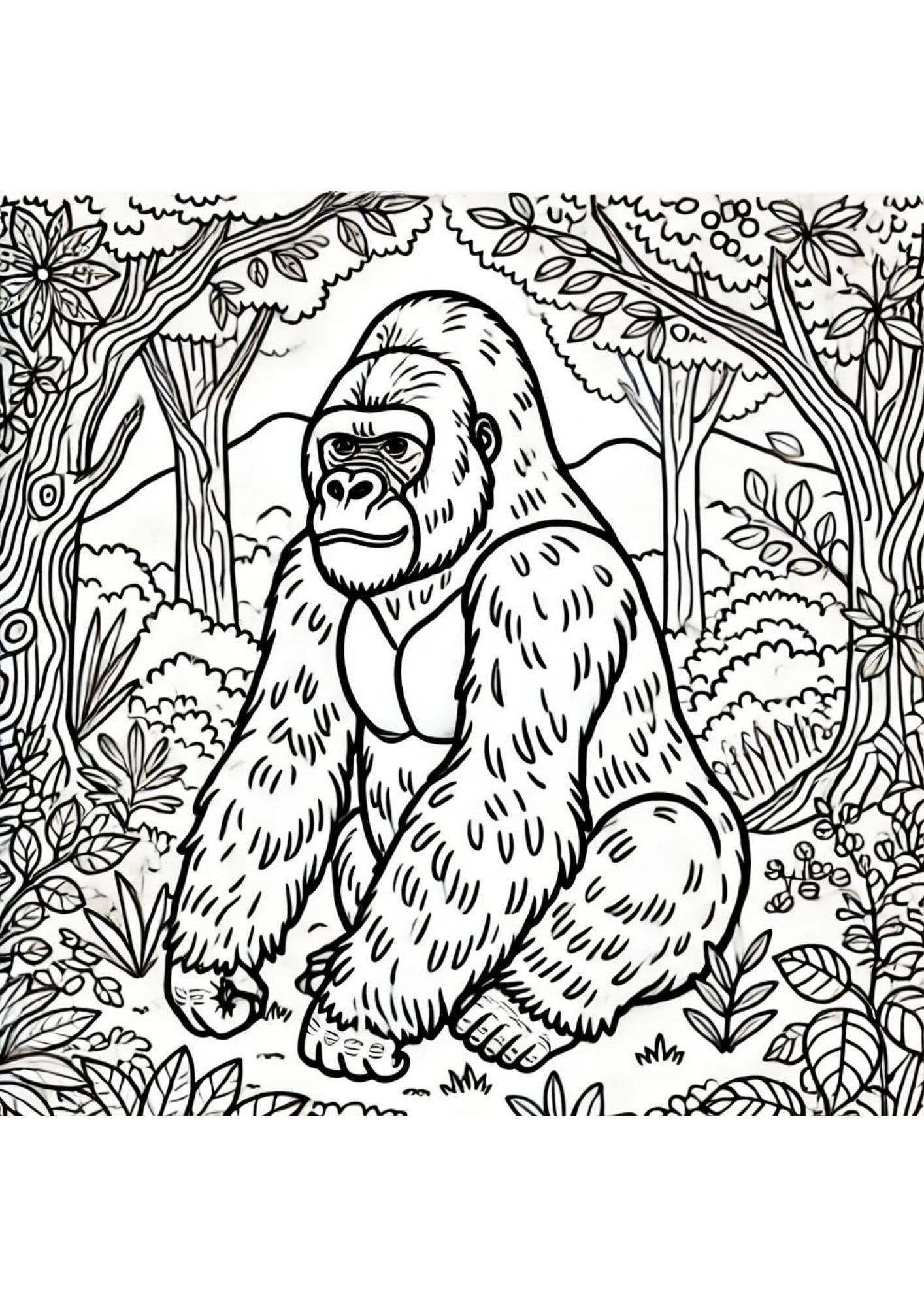 Wild Animals Coloring Book for Kids 25 Fun & Educational Pages to Color ...