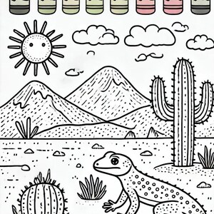 Nature Coloring Book for Kids - 25 Fun Coloring Pages - Etsy