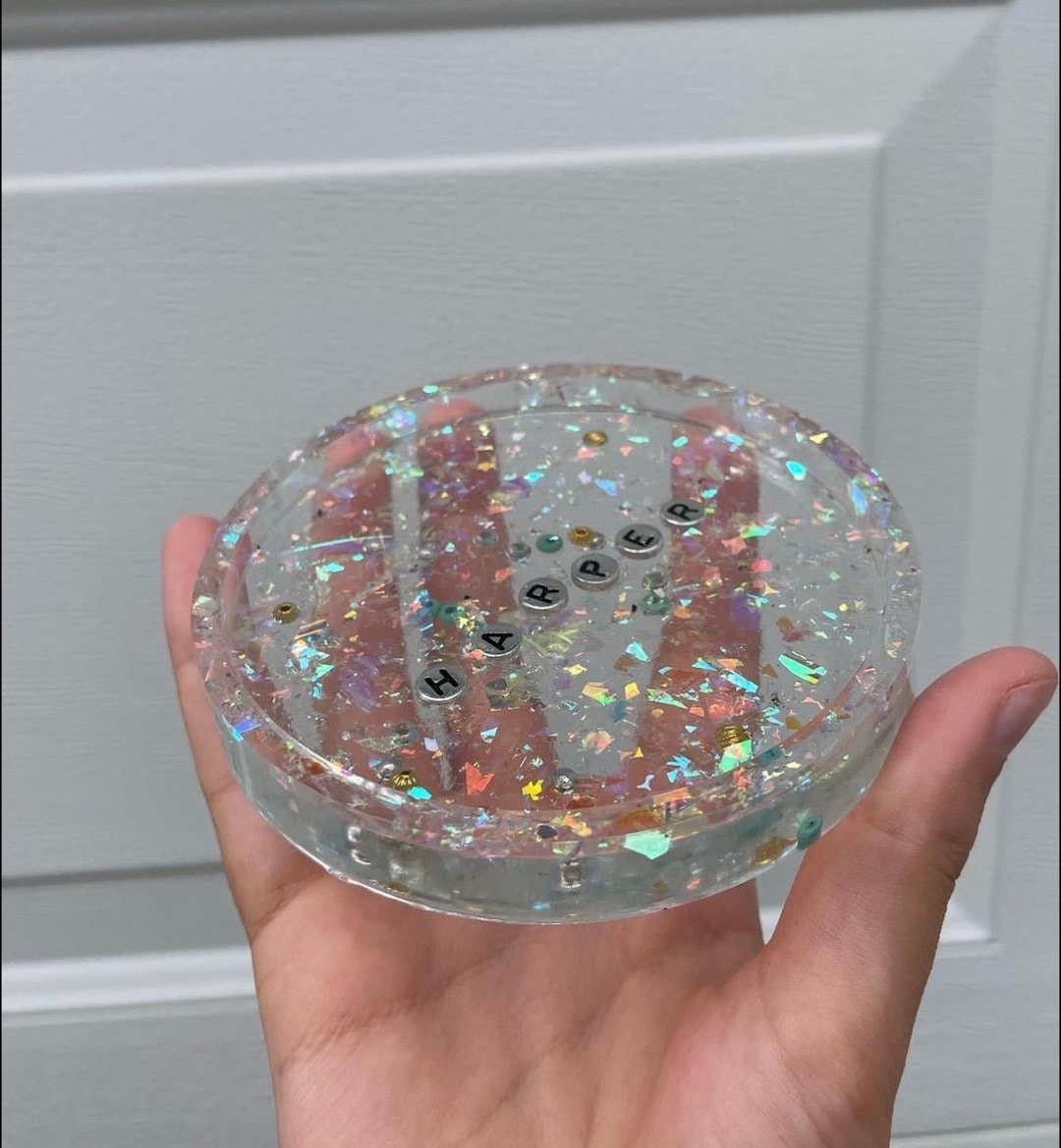 Custom Resin Coasters - Etsy