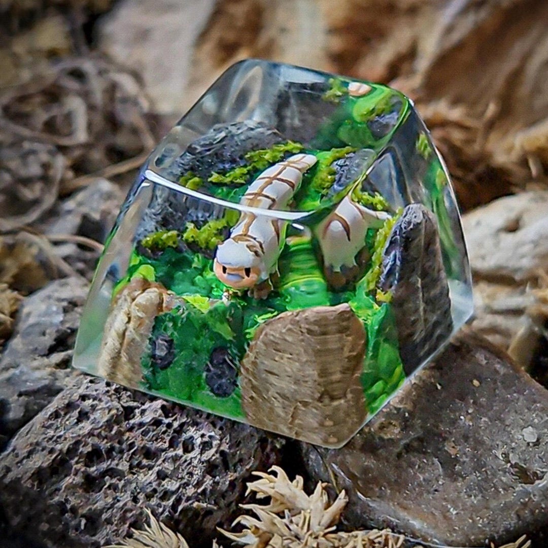 Anime Keycap, Epoxy Resin Artisan Keycap, Custom Keycap, Handmade ...