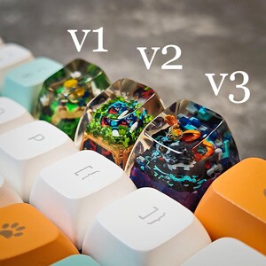 Game Character Keycap, Epoxy Resin Artisan Keycap, Custom Keycap ...