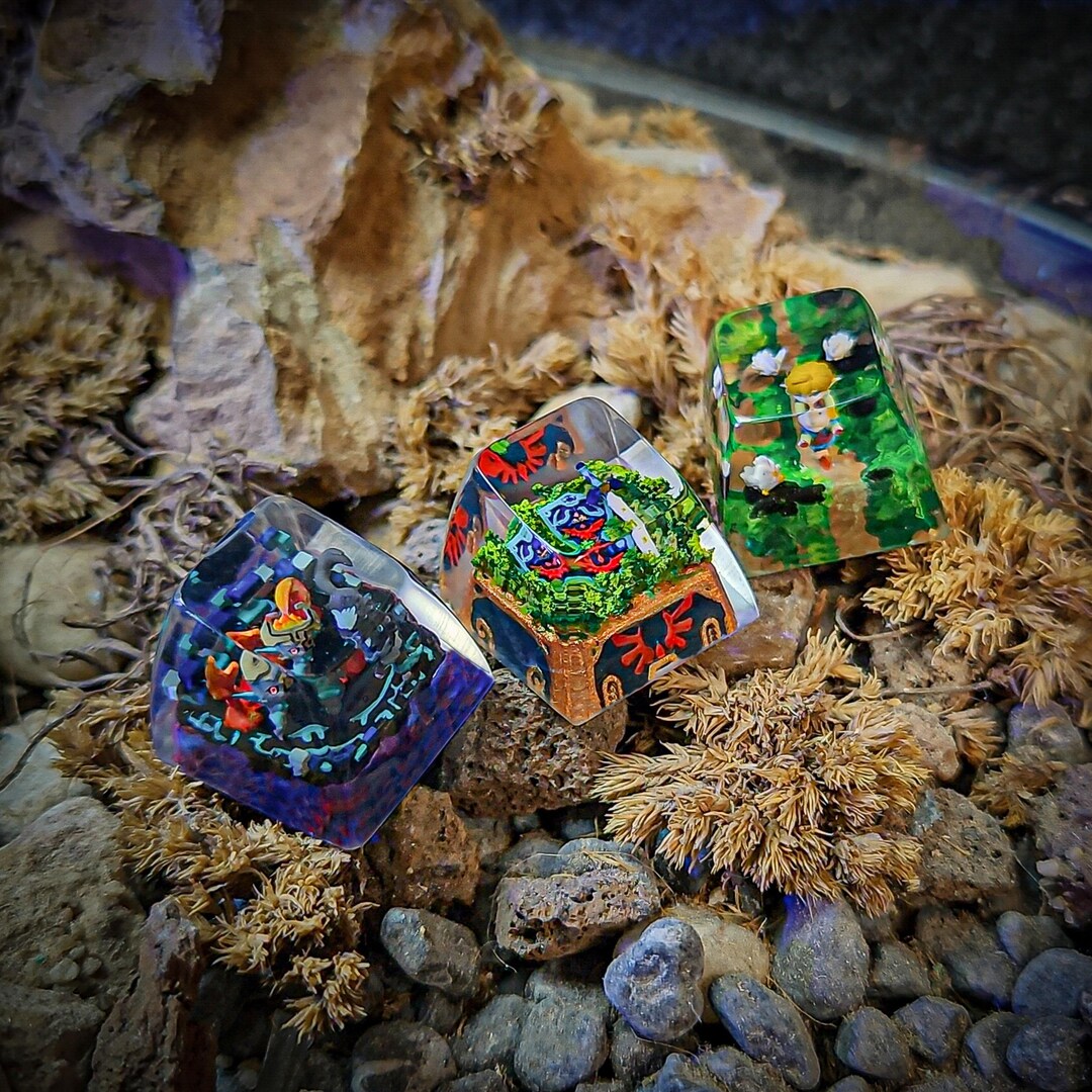 Game Character Keycap, Epoxy Resin Artisan Keycap, Custom Keycap ...