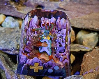 Video Game Keycap, Anime Keycap, Epoxy Resin Artisan Keycap, Custom ...