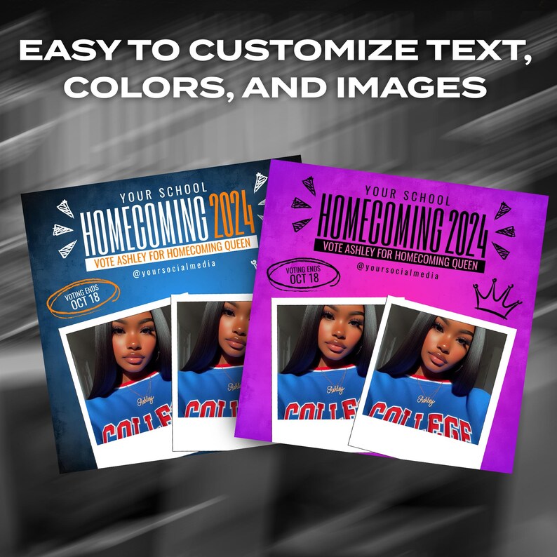 Homecoming Flyer, Homecoming Flyer Template, HOCO Flyer, Homecoming ...