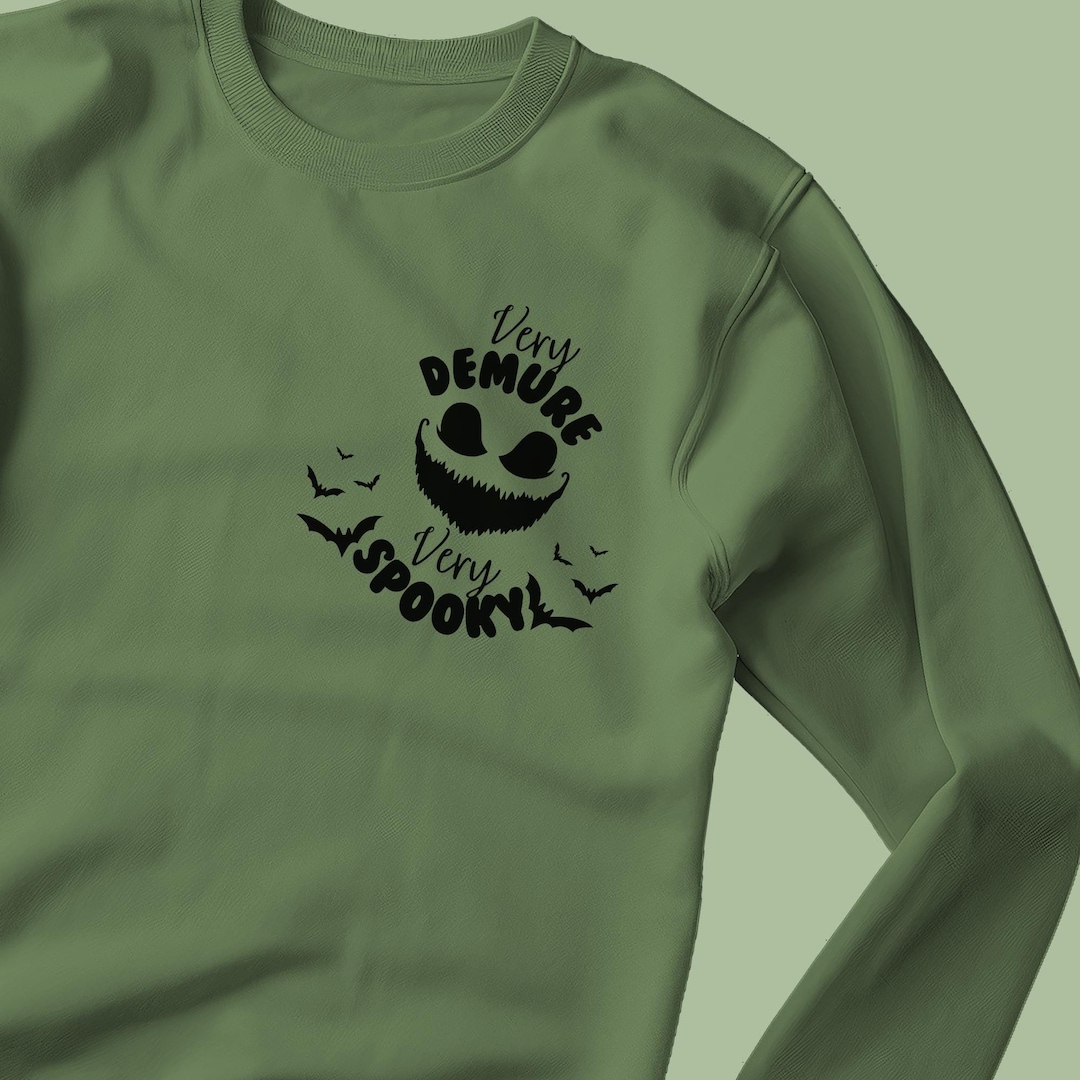 Nightmare Very Spooky Very Demure SVG, 5 Halloween Spooky Very Demure ...