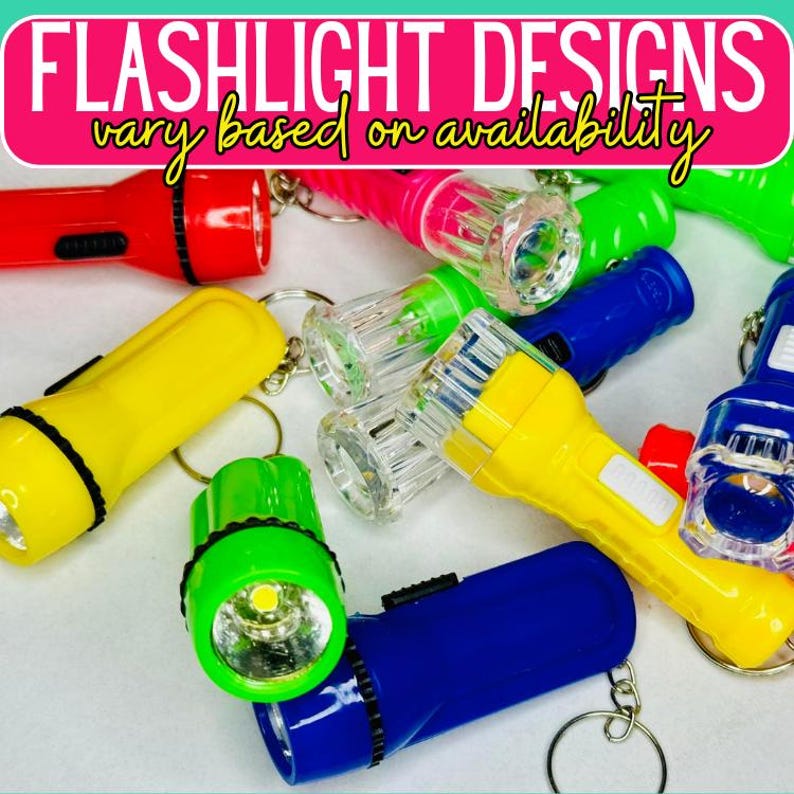 Bright School Year Back to School Personalized Tag With Flashlight for ...