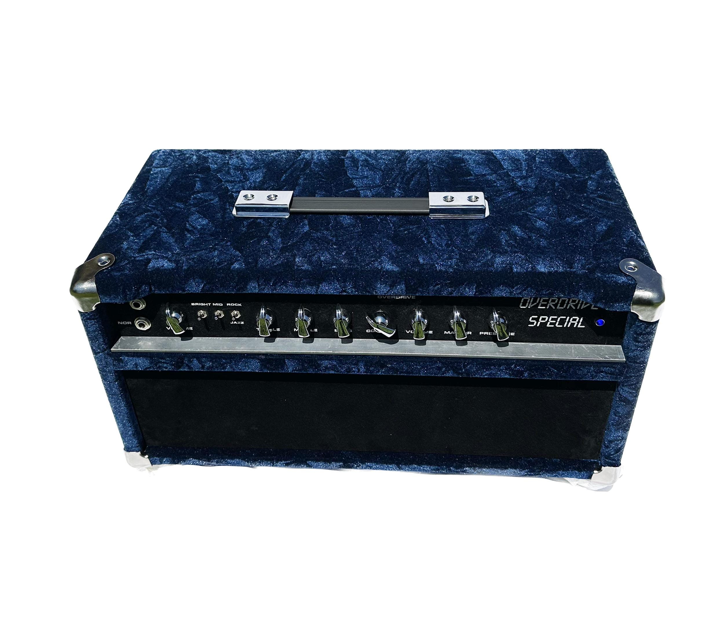 2024 Signature Sound Deluxe Velvet Drive 100 Blue Velvet Guitar ...