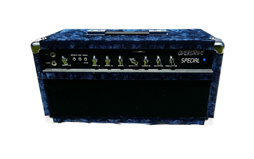 2024 Signature Sound Deluxe Velvet Drive 100 Blue Velvet Guitar ...