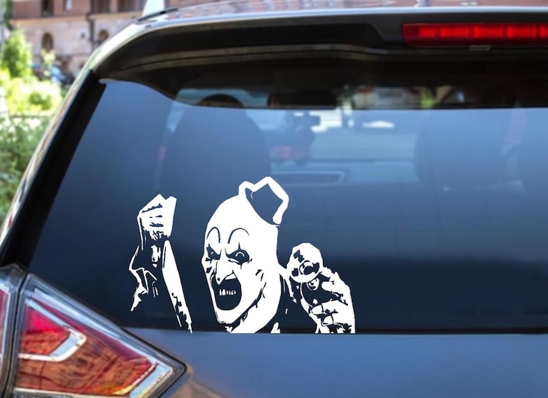 Terrify, Clown, Funny, Horror, Vinyl Decal Stickers - Etsy