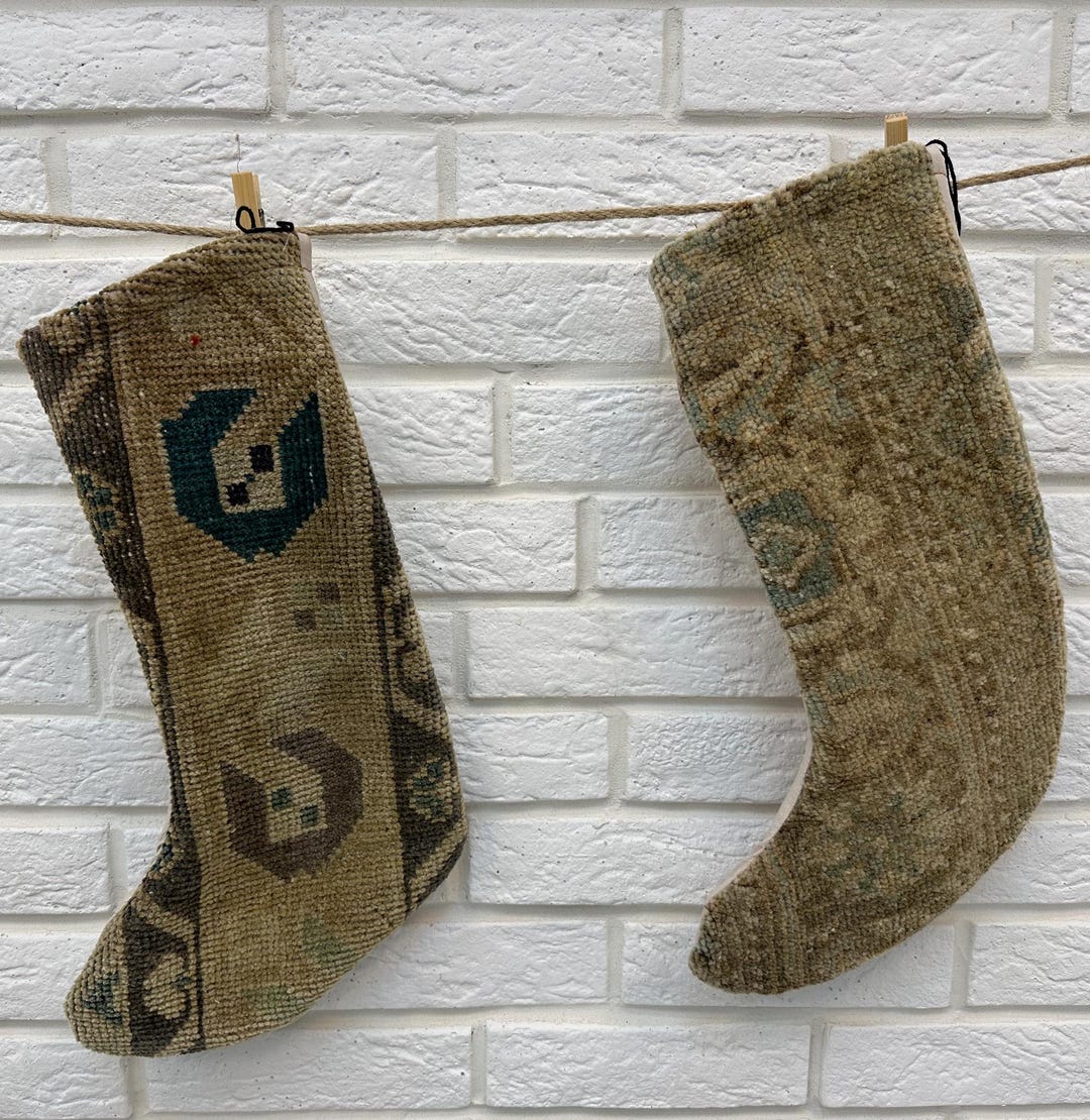 Wall Decor Stocking, 11x19 Inches Rug Stocking, Wall Hangings ...