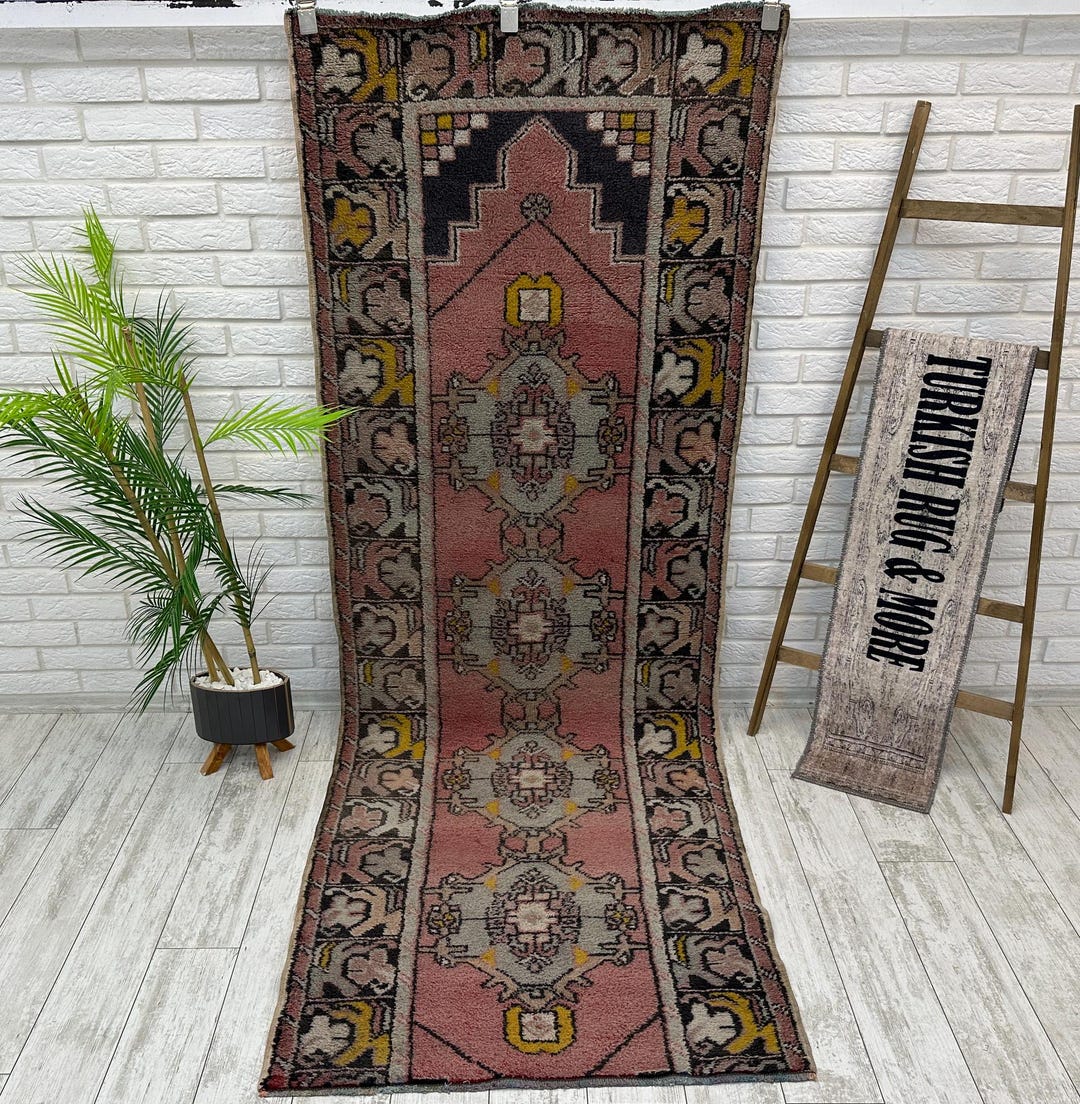 Handmade Runner Rug, Bohemian Rug, Handmade Runner Rug, Wool Rug, Boho ...