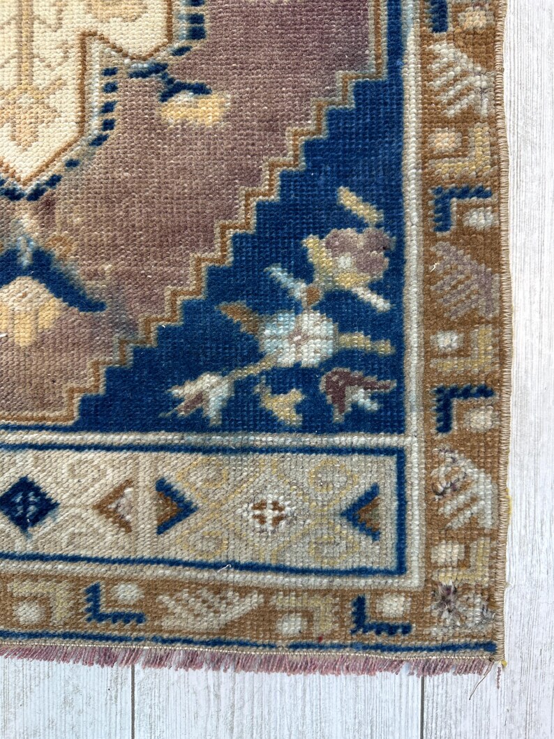 Ekstra Small Rug, Mini Handmade Rug, Entryway Rug, Small Bathroom Rug ...