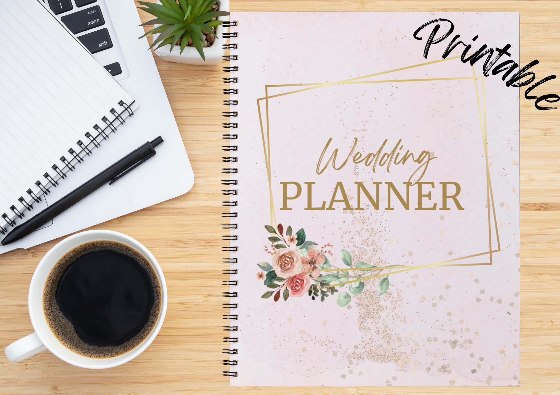 Wedding Planner Template. Printable Pages for Planning a Wedding ...