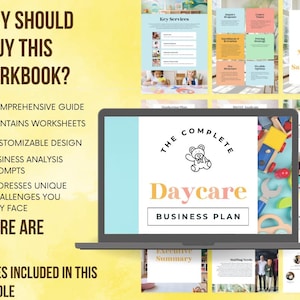 Daycare Child Care Center Business Plan Template Customized Ready Made ...