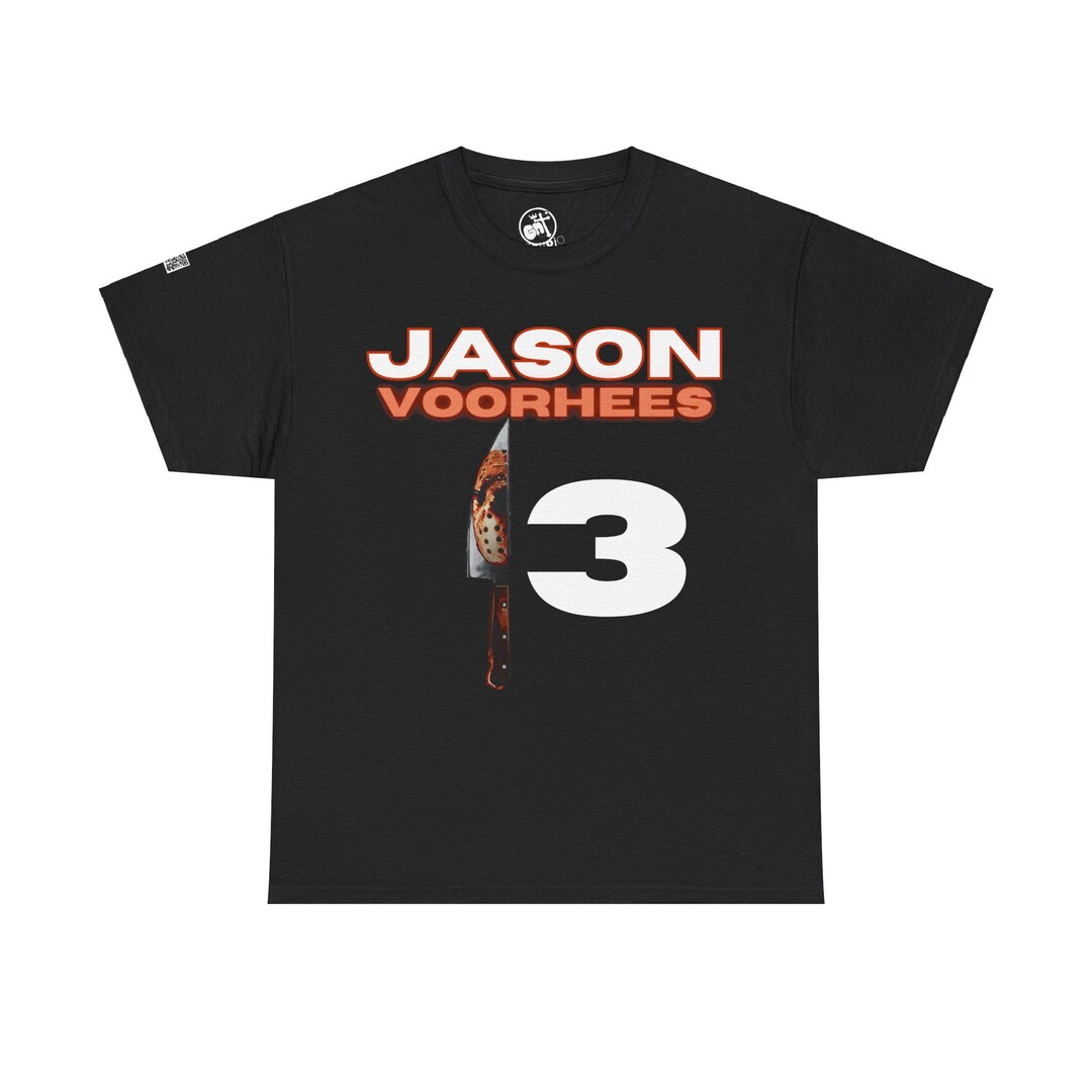 Horror Icon Jason Voorhees Graphic T-shirt - Friday the 13th Movie ...