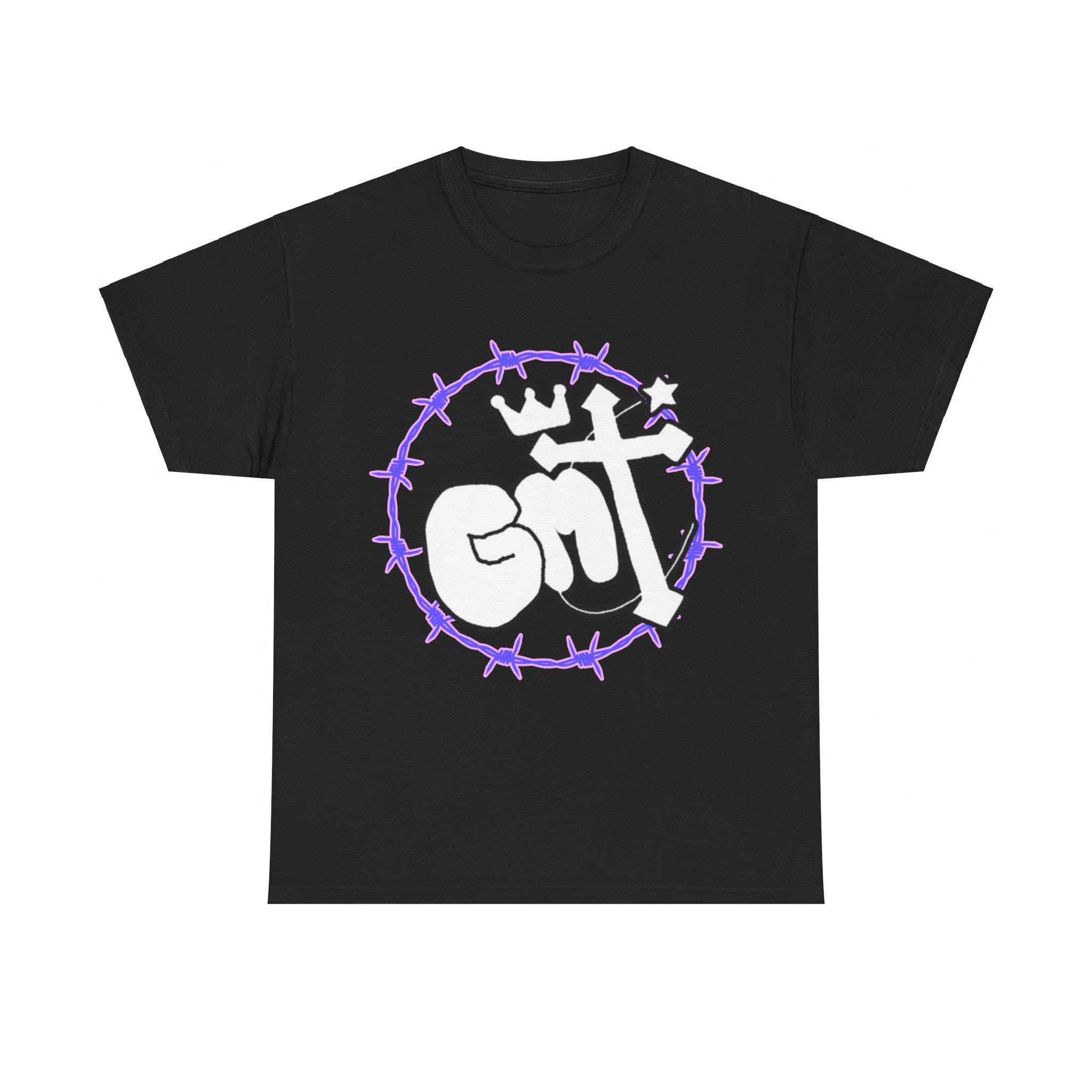 Crowned GMT T-shirt, Barbed Wire Pattern, Bold Urban Graphic Tee - Etsy