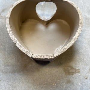 Heart-shaped Vase Pottery Template – Slab-built Ceramic Design for DIY ...