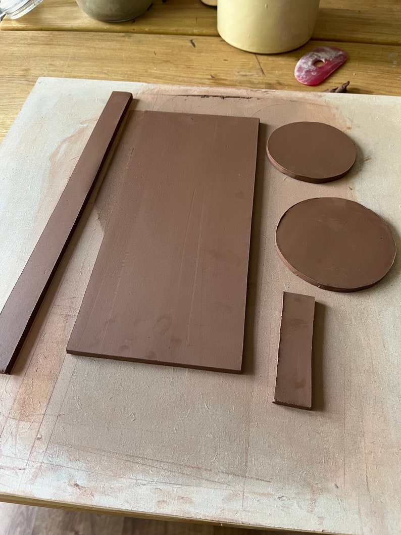 Lidded Jar Clay Template | Slab Jar Template | Clay Template | Pottery ...