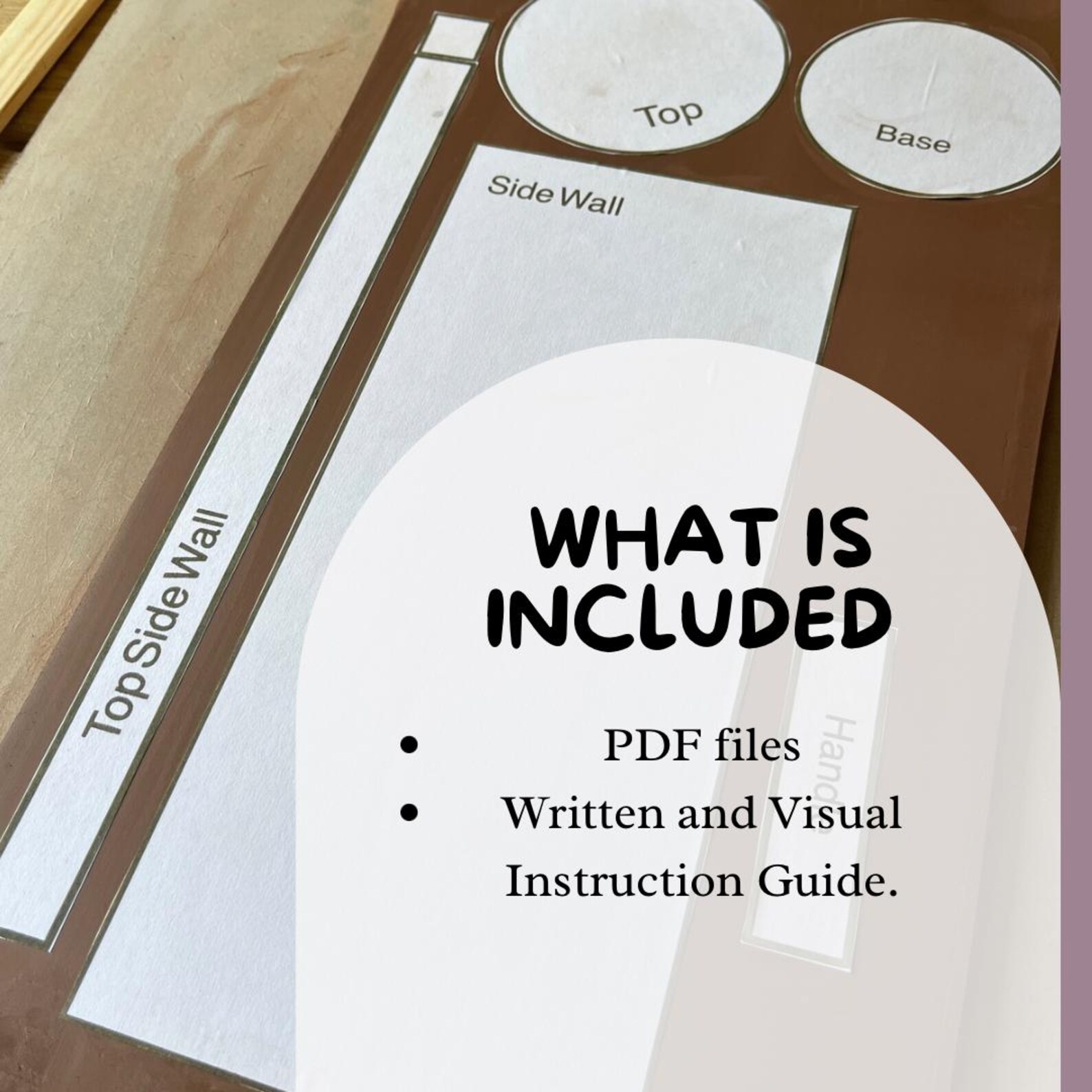 Slab Jar Clay Template | Pottery Lidded Jar Pattern (PDF Download) - Etsy