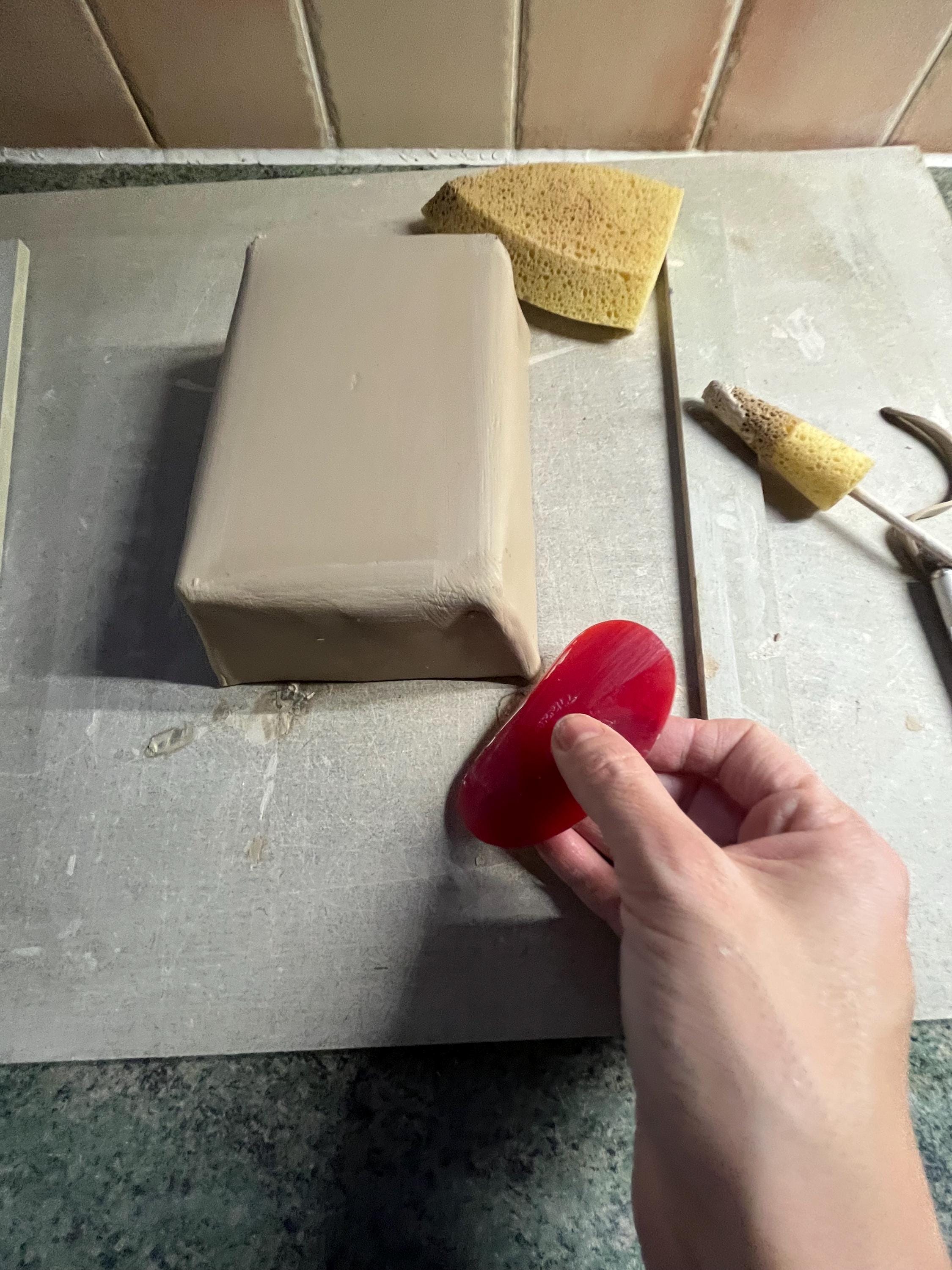 Printable Butter Dish Pottery Template | Ceramic Slab-built Dish (PDF ...