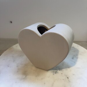 Heart-shaped Vase Pottery Template – Slab-built Ceramic Design for DIY ...