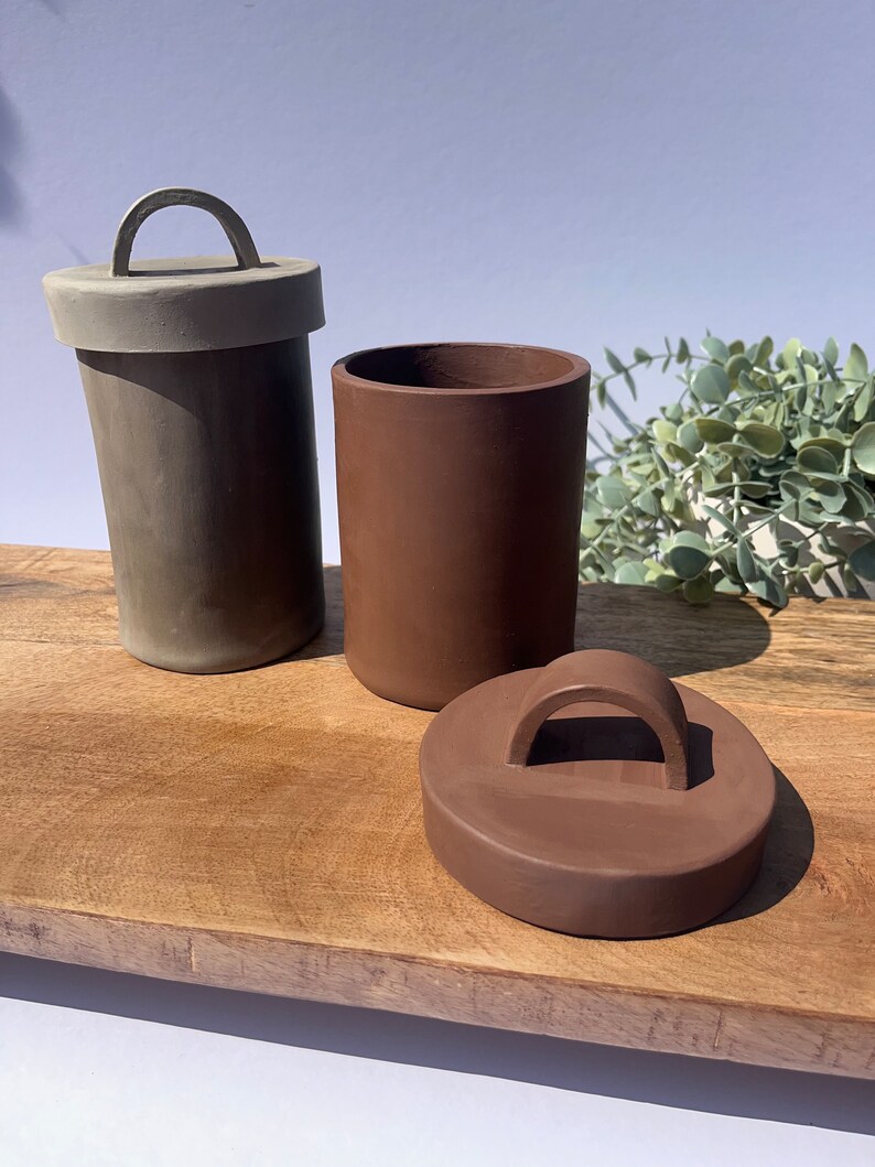 Lidded Jar Clay Template | Slab Jar Template | Clay Template | Pottery ...