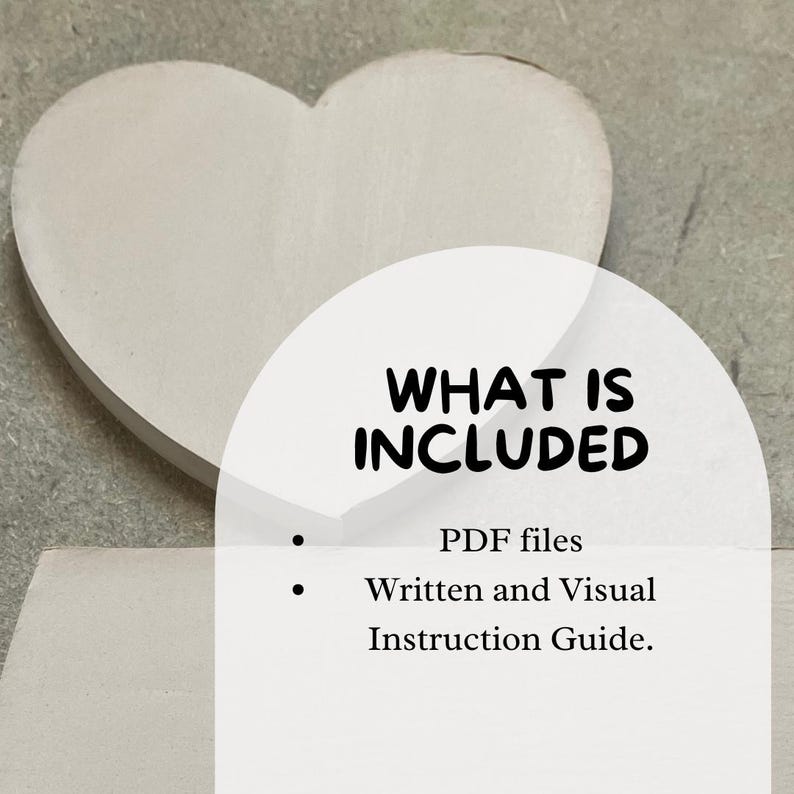 Pottery Heart Bowl Template | Clay Template | Slab Heart Dishtemplate | Clay Template | Pottery ...