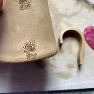 Printable Pottery Template for Handmade Sugar Pot With Spoon and Jug ...