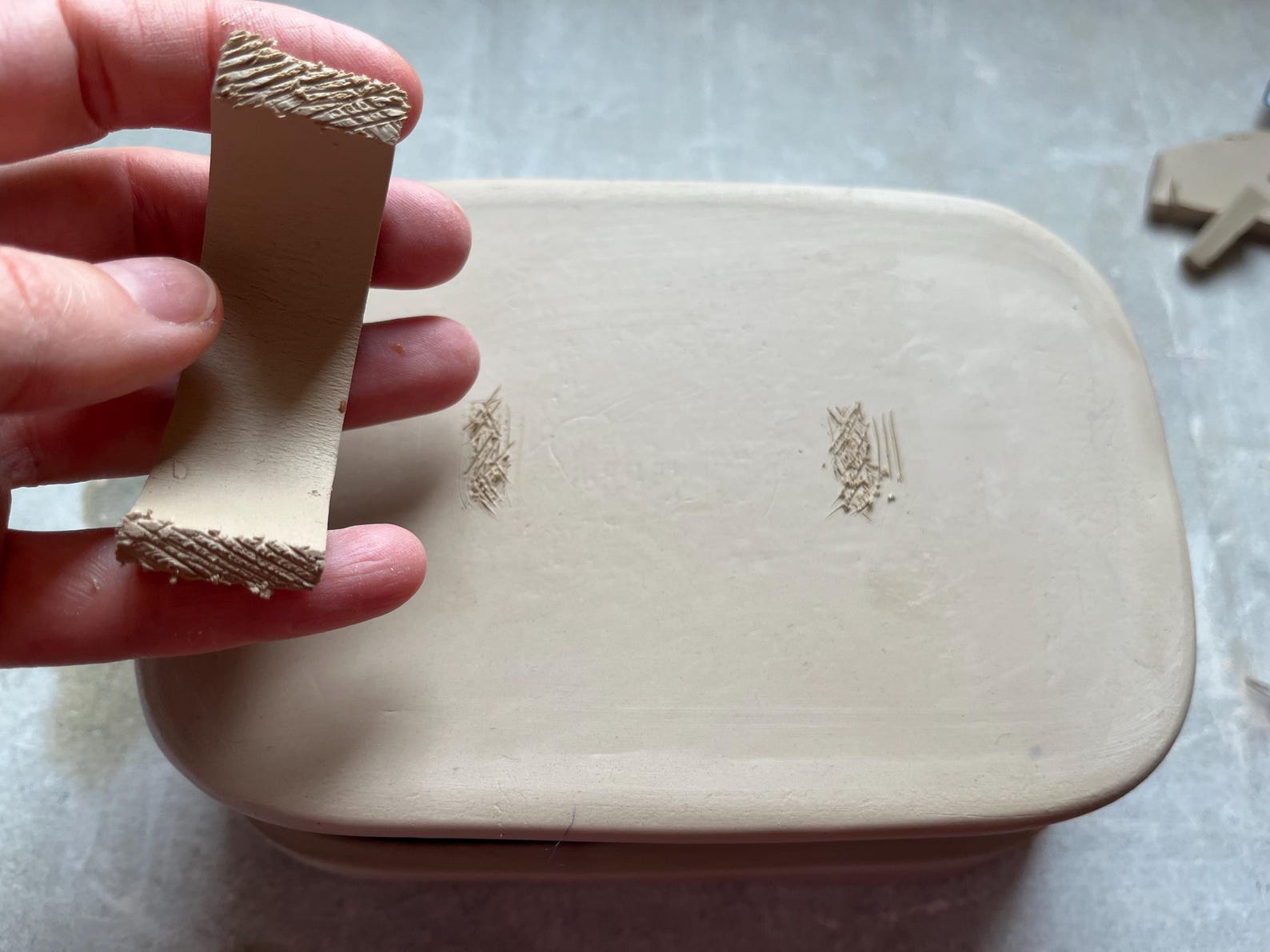 Printable Butter Dish Pottery Template | DIY Slab Built (PDF) - Etsy