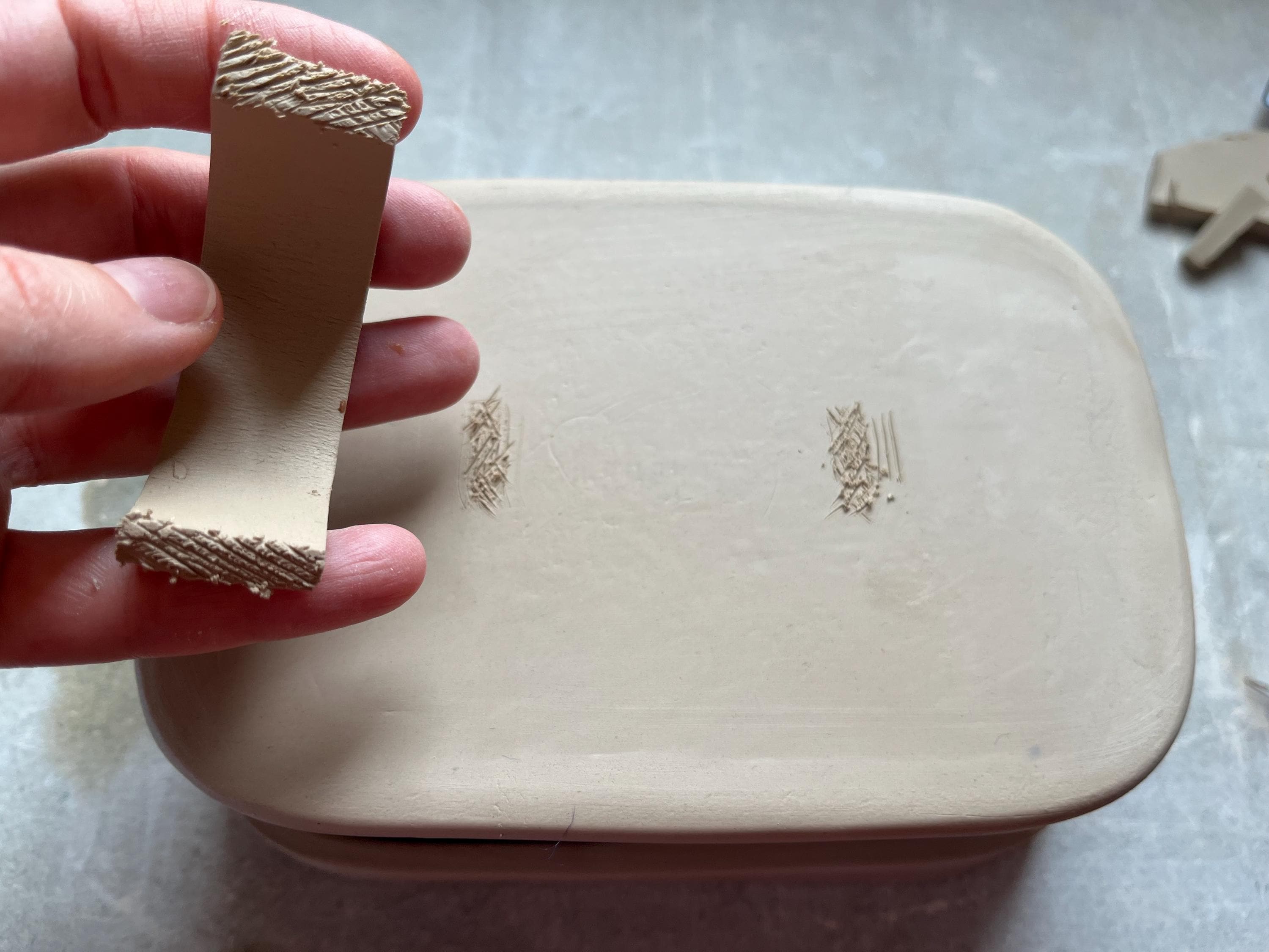 Printable Butter Dish Pottery Template | DIY Slab Built (PDF) - Etsy