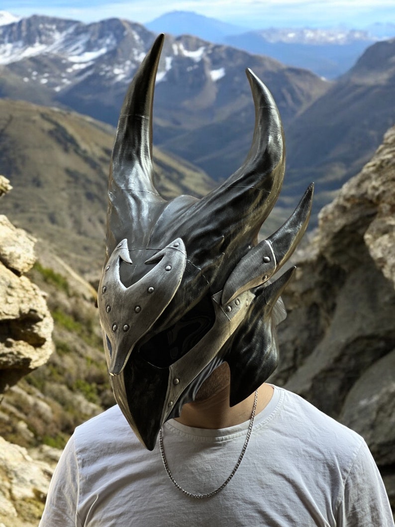 Wearable Daedric Helmet Cosplay Item 1:1 Real Life Size Replica for ...