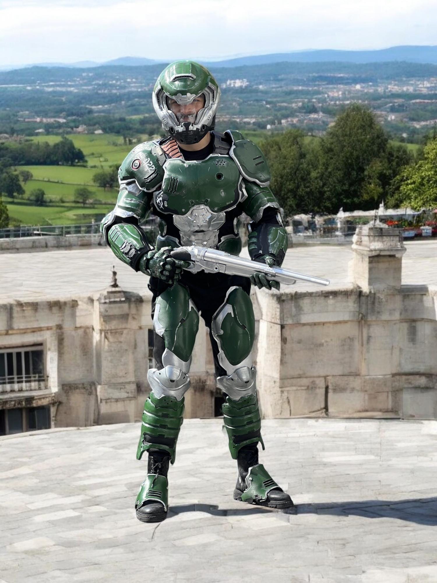 Wearable Doom Slayer Armor Cosplay Item 1:1 Real Life Size Replica for ...