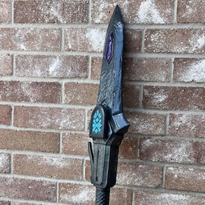 Black Steel Glaive Monster Hunter World 1:1 Cosplay Item - Etsy