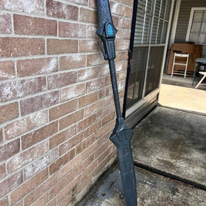 Black Steel Glaive Monster Hunter World 1:1 Cosplay Item - Etsy