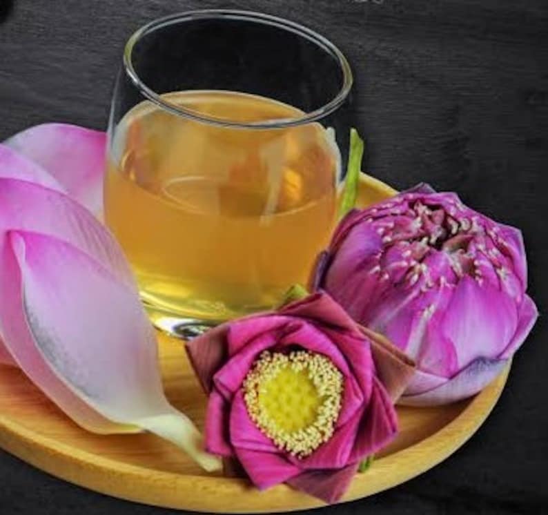 Lotus Tea.thai Lotus Tea.lotus Flower Tea.herbal Lotus Tea.exotic Tea ...