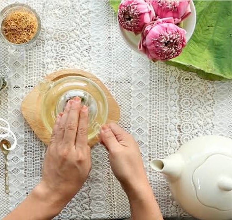 Lotus Tea.thai Lotus Tea.lotus Flower Tea.herbal Lotus Tea.exotic Tea.floral Tea.lotus Petal Tea ...