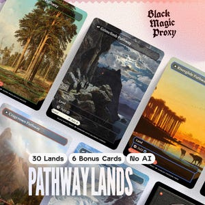 30+ Pathway Lands Proxy Bundle MTG — Classical Art Playtest Cards - Etsy