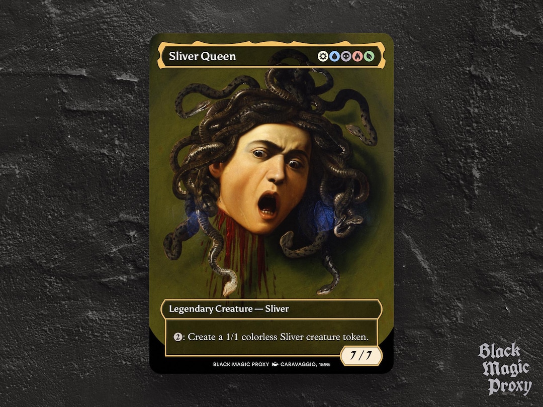 Sliver Queen MTG Proxy — Custom Art for Magic the Gathering EDH ...