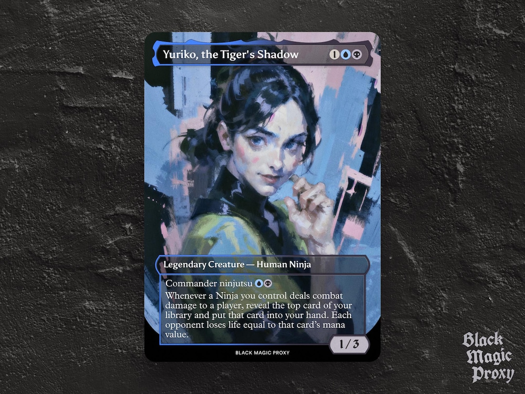 Yuriko, the Tiger's Shadow MTG Proxy — Custom Art for Magic the ...