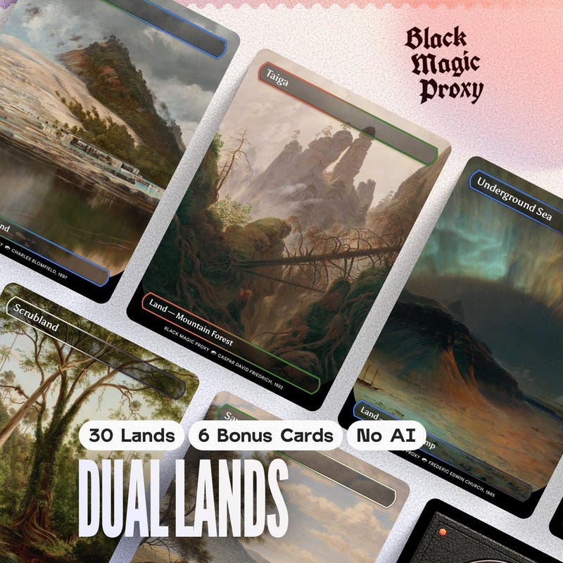 True Dual Mtg Proxies - Etsy